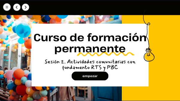 Curso SPGG S2 | Genially