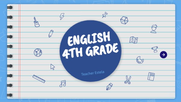 ENGLISH 4TH GRADE | Genially