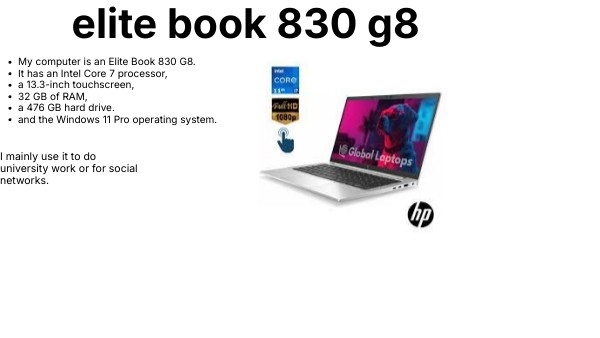 elite book 830 g8 | Genially