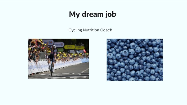 My dream job | Genially