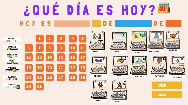 ¿QUÉ DÍA ES HOY? | Genially