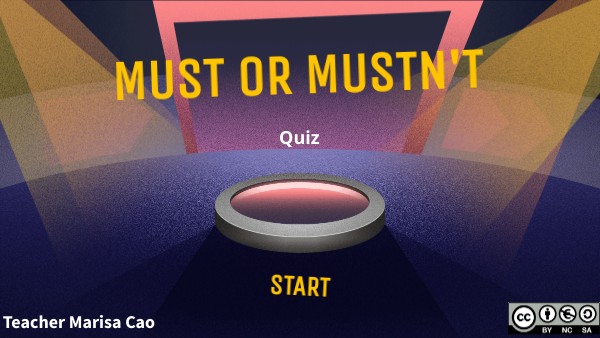 must or mustn't | Genially