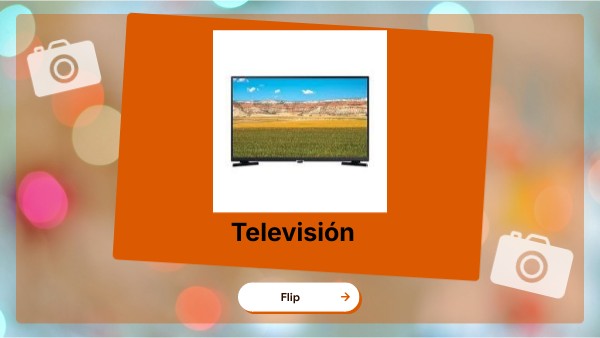 Flashcard - Televisión | Genially