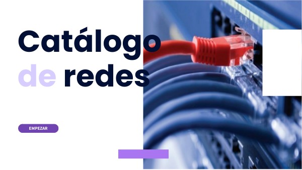 Catálogo de redes | Genially