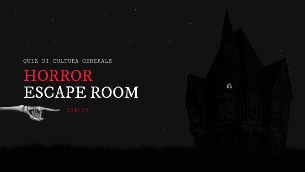 Horror Escape room | Genially