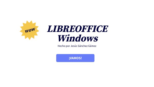 LIBREOFFICE Windows | Genially