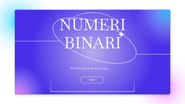 numeri binari | Genially