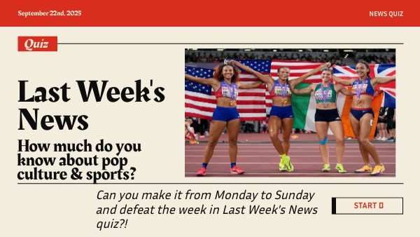Last Week's News Quiz | Genially