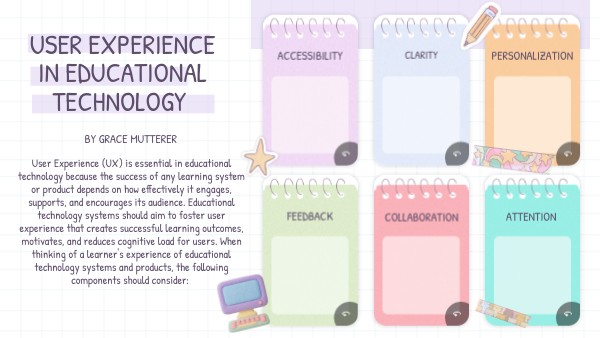 User Experience in educATional technology | Genially