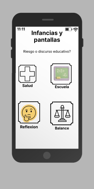 Infancias y pantallas | Genially