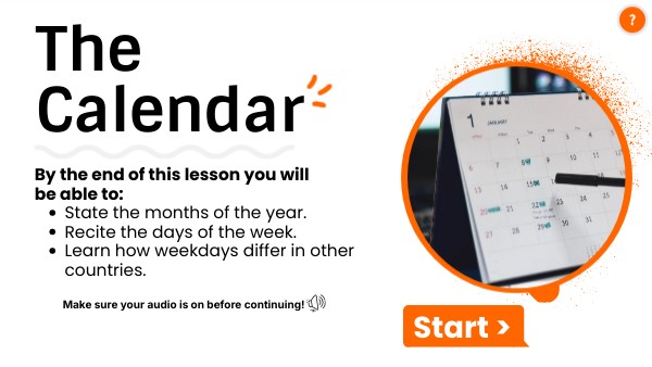 The Calendar | Genially