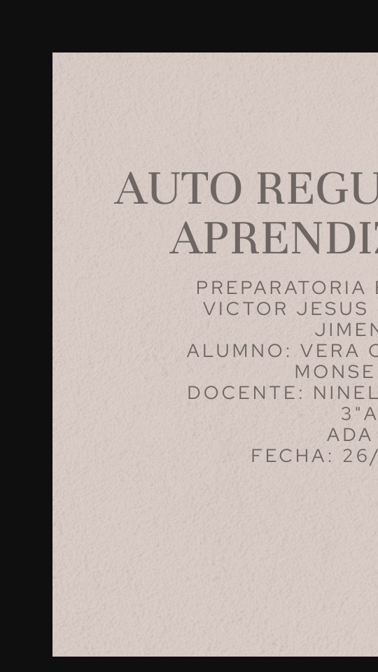 Auto regular el aprendizaje | Genially