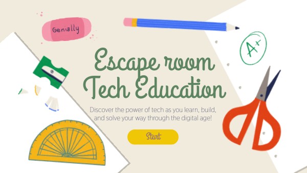 Escape room Tech Education | Genially