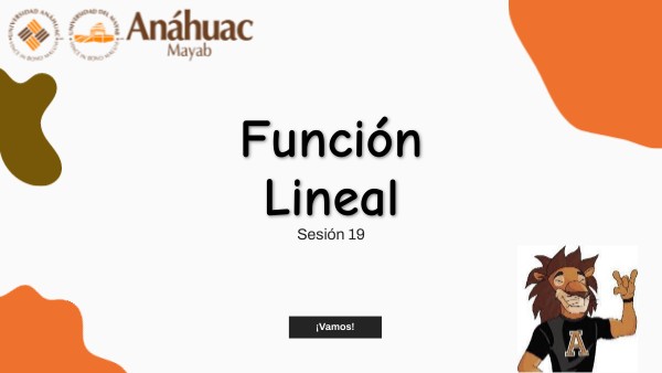 Sesión 18-Función Lineal | Genially