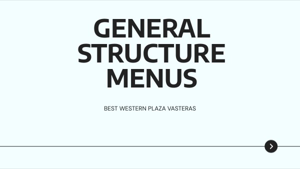 GENERAL STRUCTURE MENUS | Genially