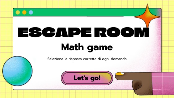 ESCAPE ROOM | Genially