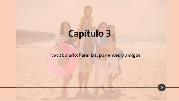 Capítulo 3- vocabulario familia | Genially