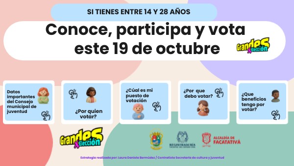 Conoce, participa y vota este 19 de octubre | Genially