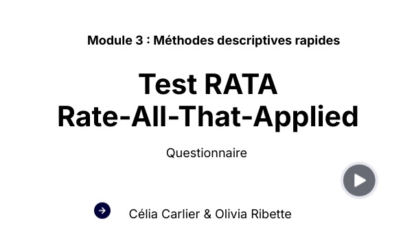 Test RATA Rate-All-That-Applied | Genially