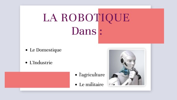 La Robotique | Genially
