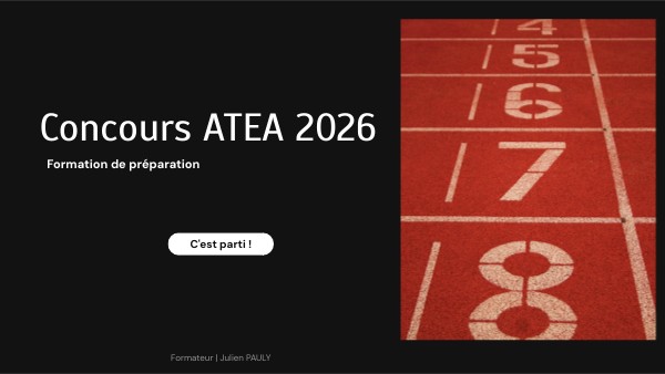 Concours ATEA 2026 | Genially