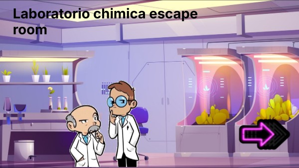 Laboratorio chimica escape room | Genially