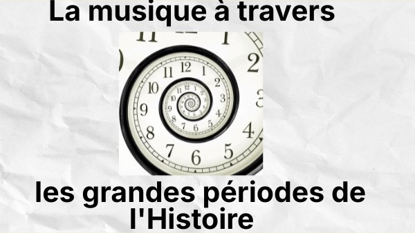 4è 3è La musique à travers l'Histoire | Genially