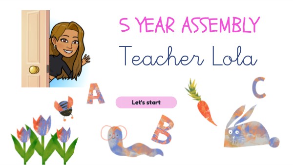Assembly for year 5 | Genially