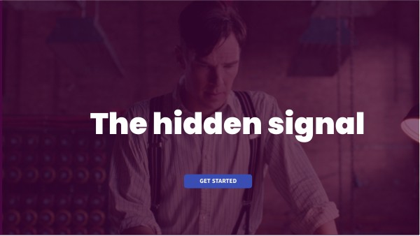 The hidden signal | Genially
