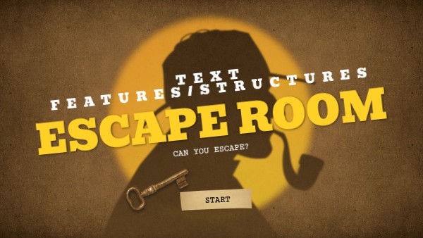 Text Features and Structures Escape Room | Genially