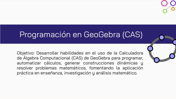 Mod 1.Introducción a GeoGebra CAS | Genially