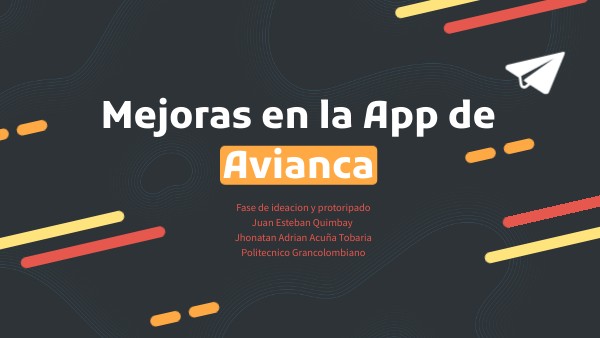 Mejoras en la App de Avianca | Genially
