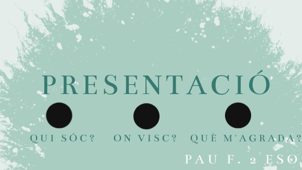 Presentació Genially