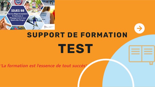 Support de formation | Genially