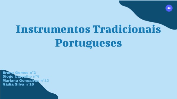 Instrumentos Tradicionais Portugueses | Genially