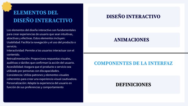 ELEMENTOS DEL DISEÑO INTERACTIVO | Genially