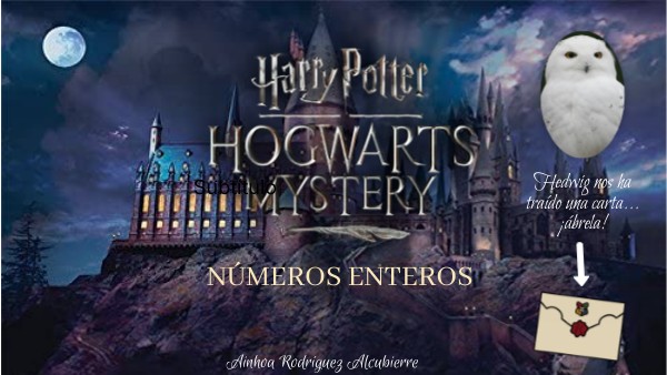 Escape Room Harry Potter Números Enteros | Genially