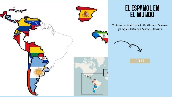 El español en el mundo | Genially