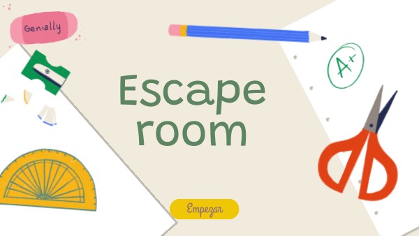 Escape room | Genially