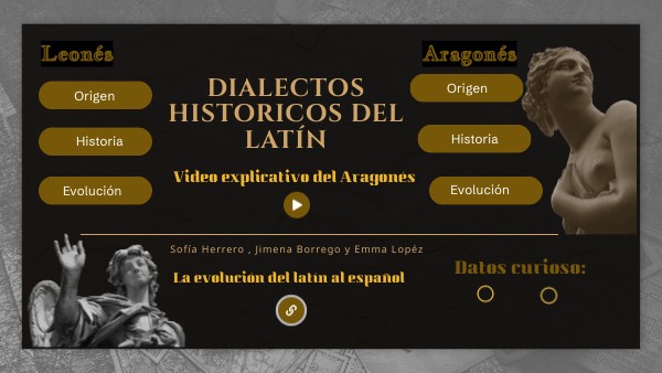 Dialectos historicos del Latín | Genially