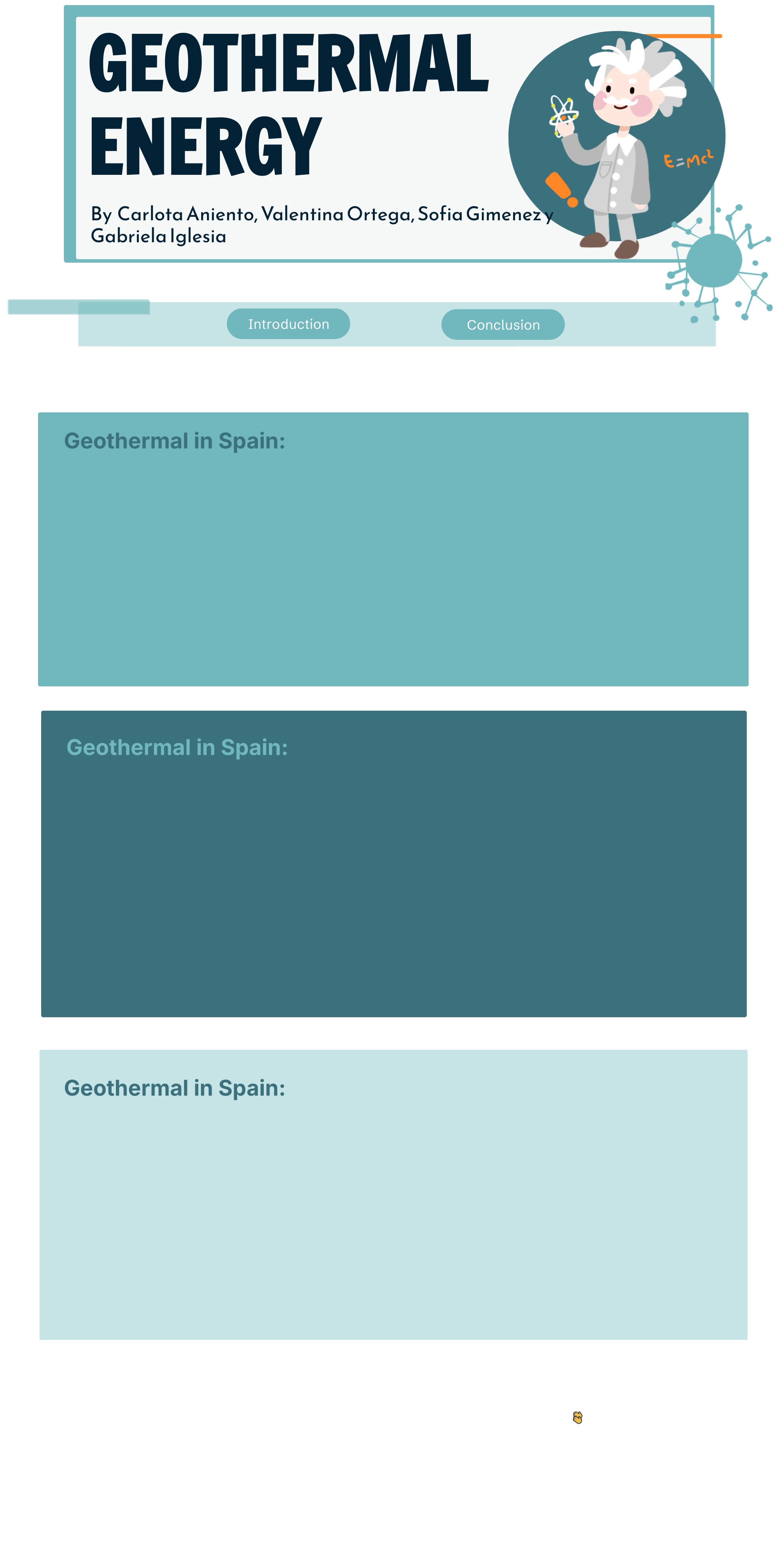 geothermal energy | Genially