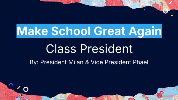 Class President | Genially