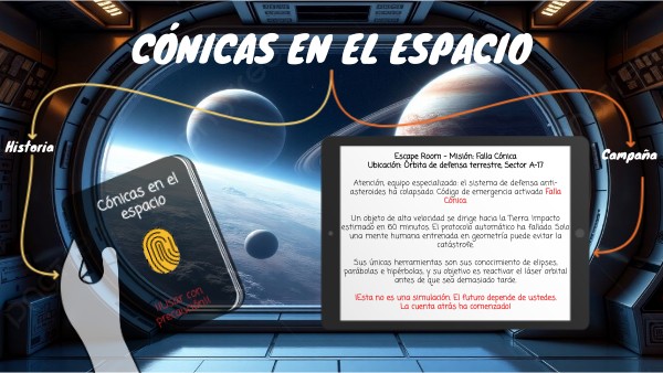 Cónicas en el espacio | Genially