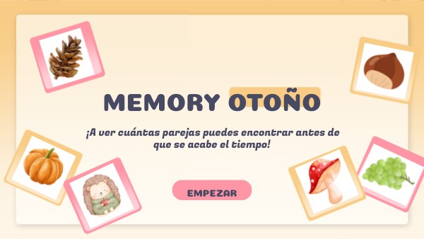 Memory otoño | Genially