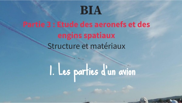 BIA Structure et matériaux 1 | Genially