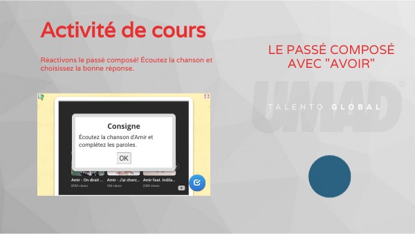 U8FR2- Le passé composé | Genially