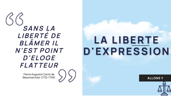 La liberte d'expression | Genially