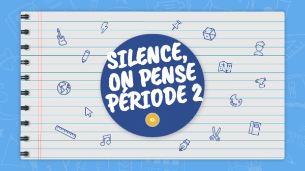 SILENCE, On pense période 2 2025-2026 | Genially