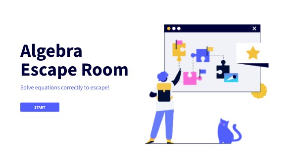 Algebra Escape Room | Genially