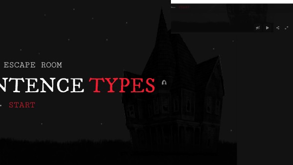 En416 Sentence Types ESCAPE ROOM | Genially